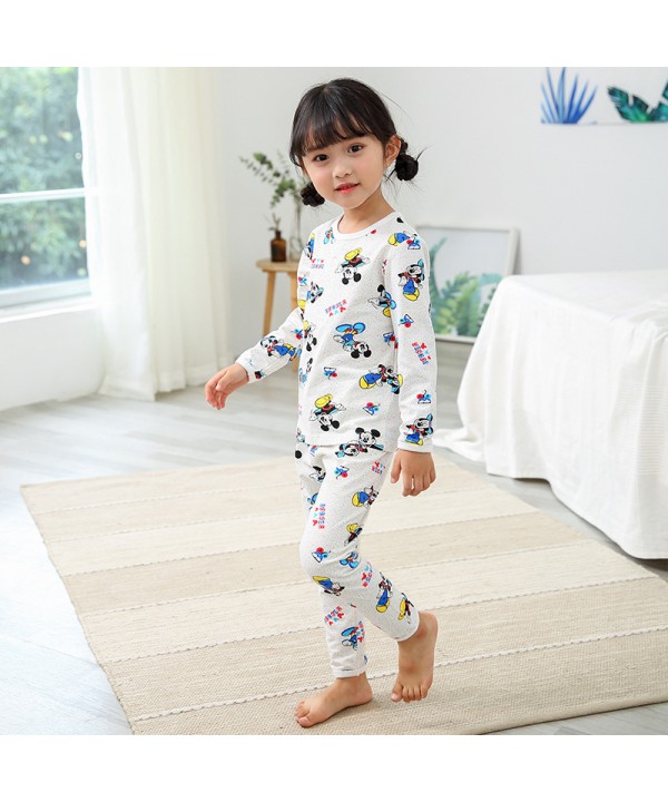 Children Comfy cotton pajama sets for spring cheap Simple atmosphere ...